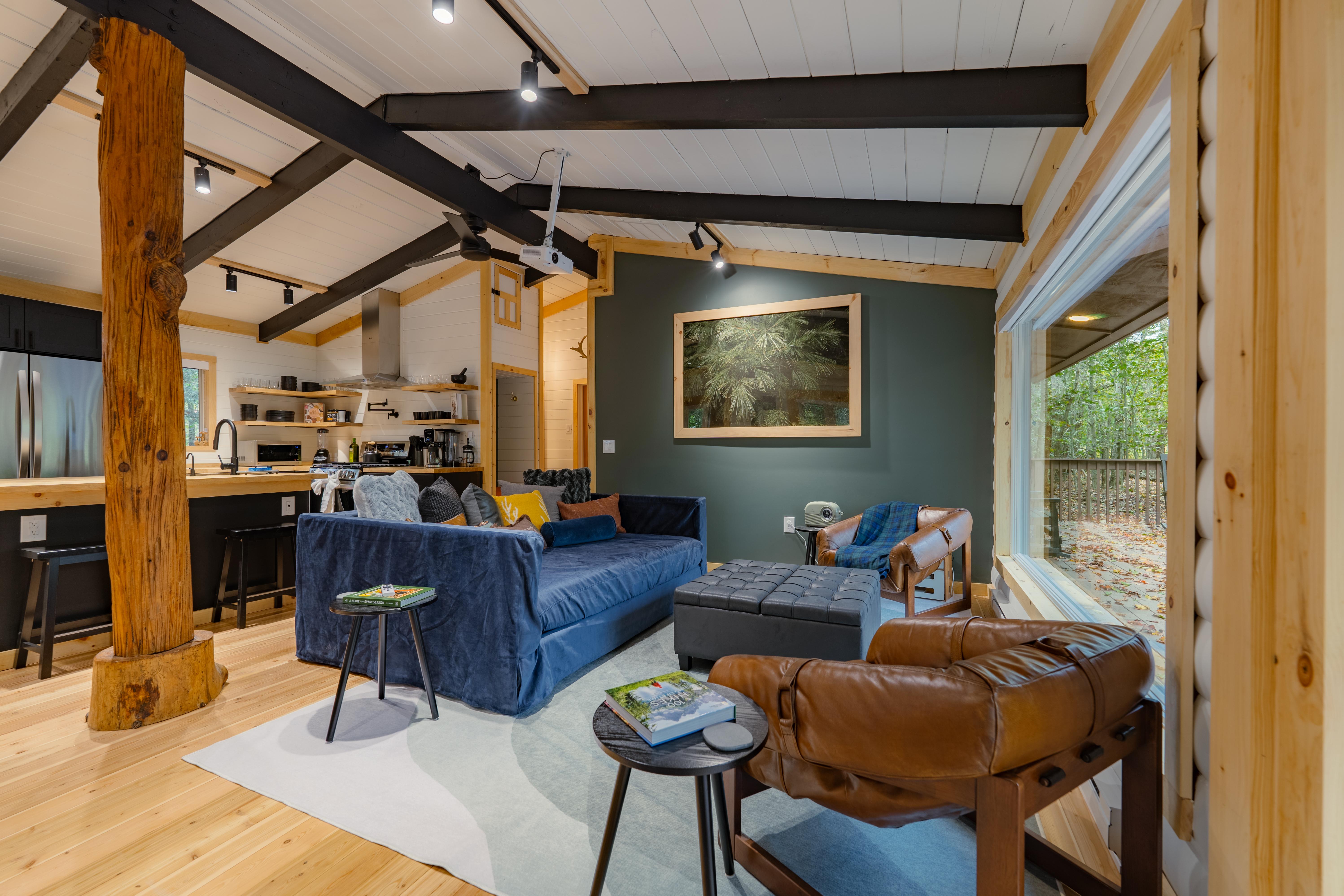 Shop Your Stay - Living Room | The Poconos Cozy Cabin